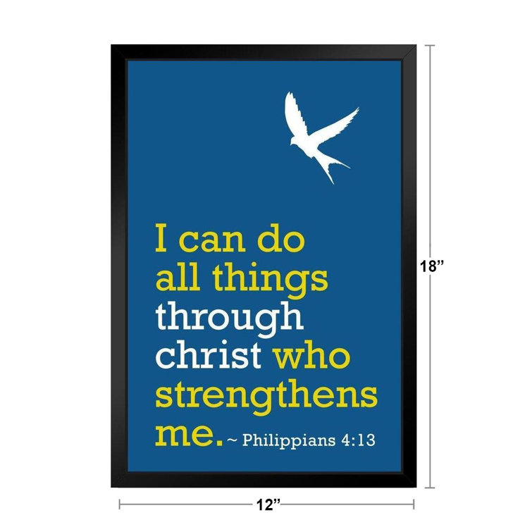 Trinx Philippians 4 13 I Can Do All Things Through Christ Strengthens ...