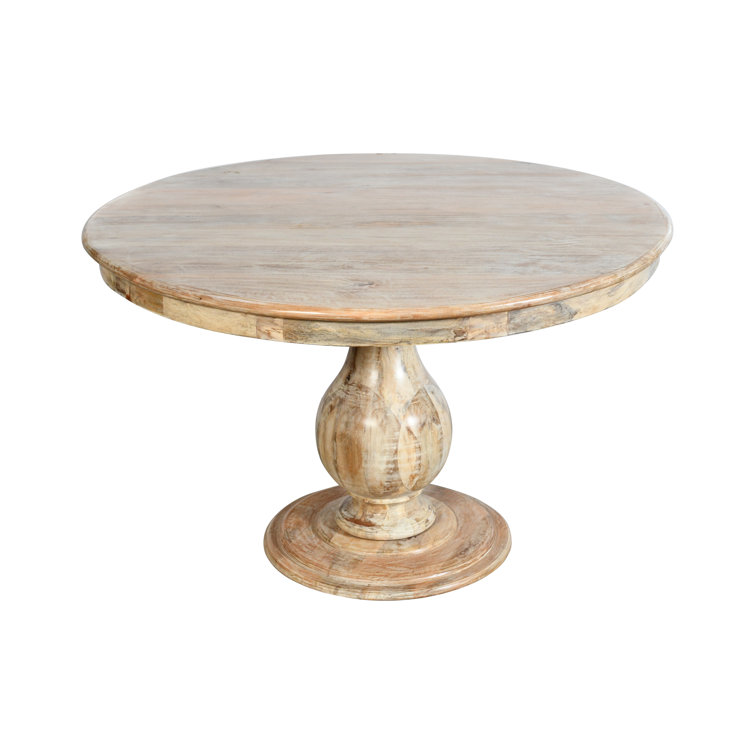 Lark Manor Arbnor Round Solid Wood Dining Table | Wayfair