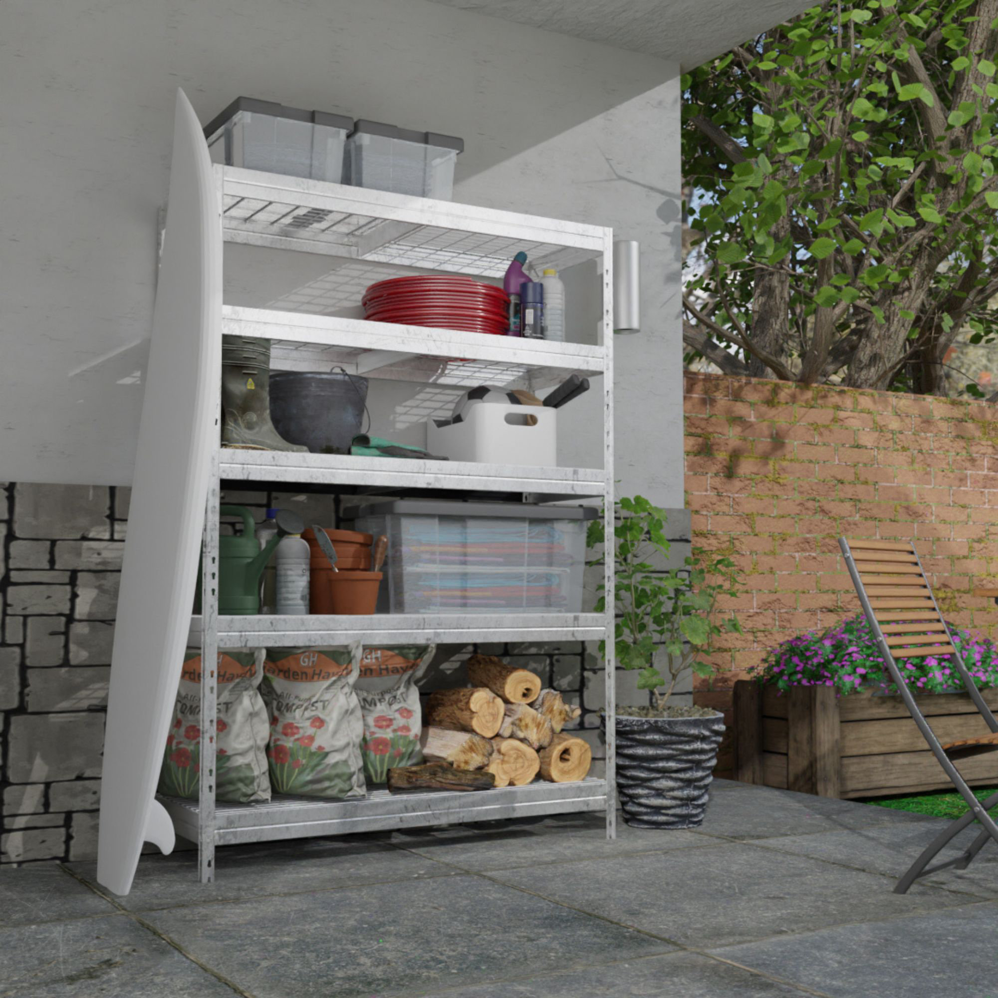 Ar Shelving Rust Resistant Wire Shelving Heavy Duty Collection ...