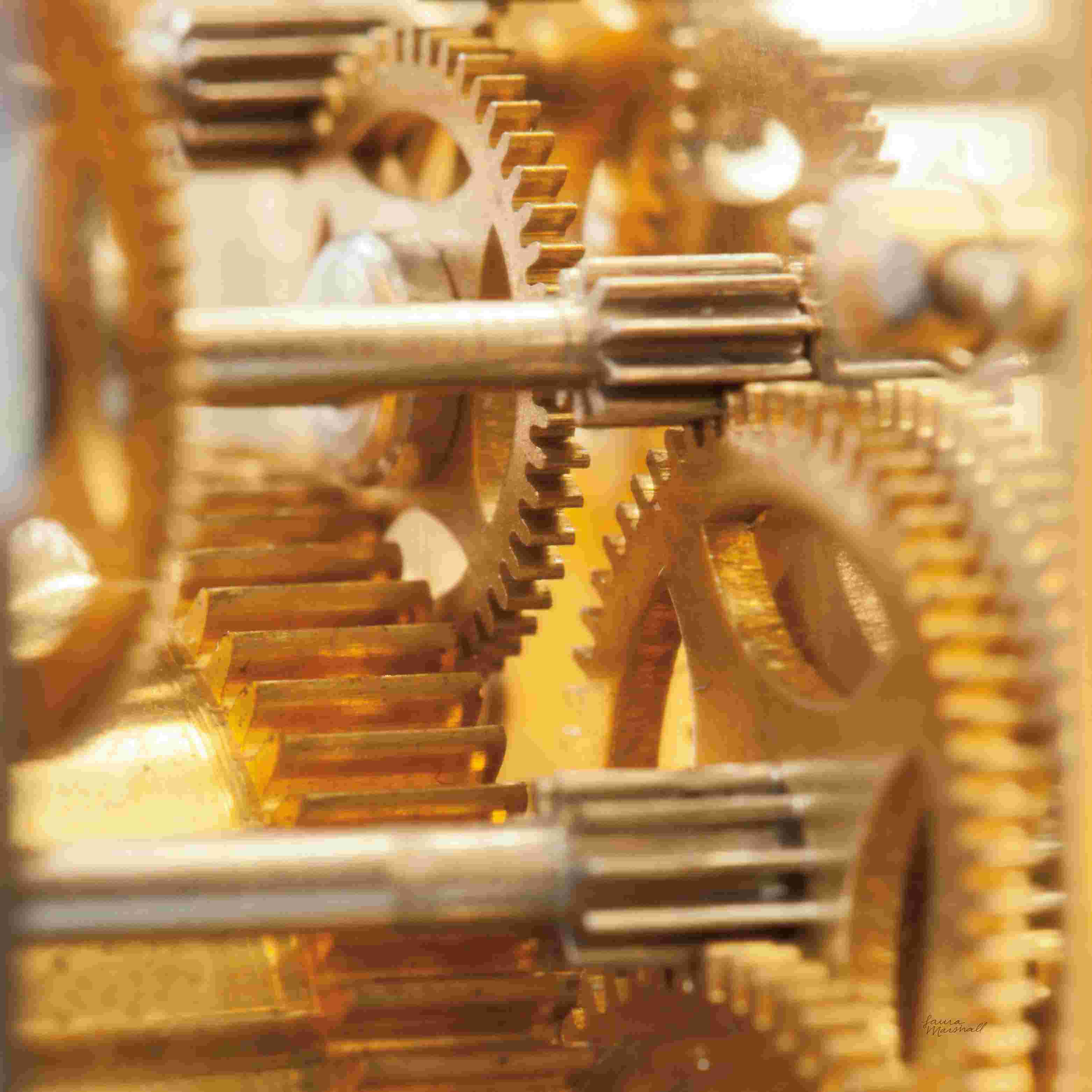 Williston Forge Gilded Gears I Gold - Wayfair Canada