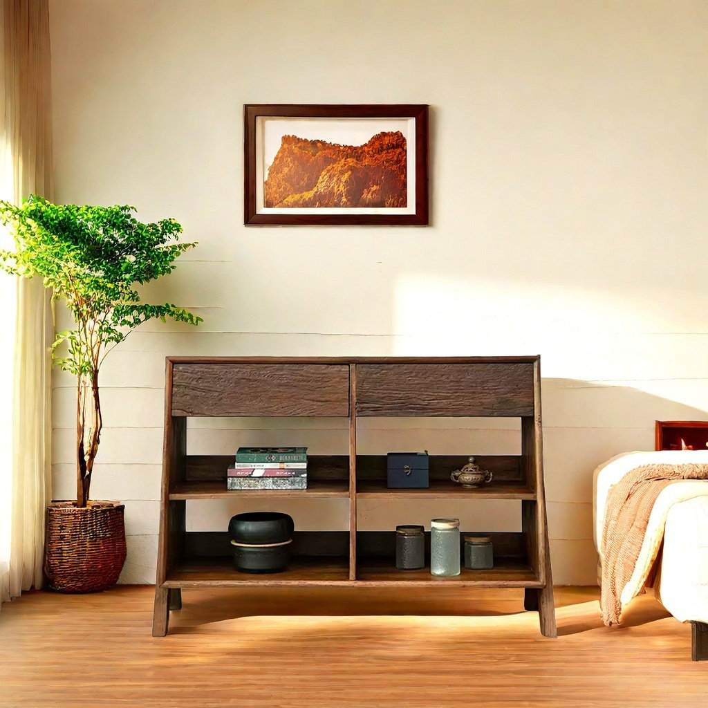 Atta Avenue Vintage To Do Old Solid Wood Accent Cabinet | Wayfair