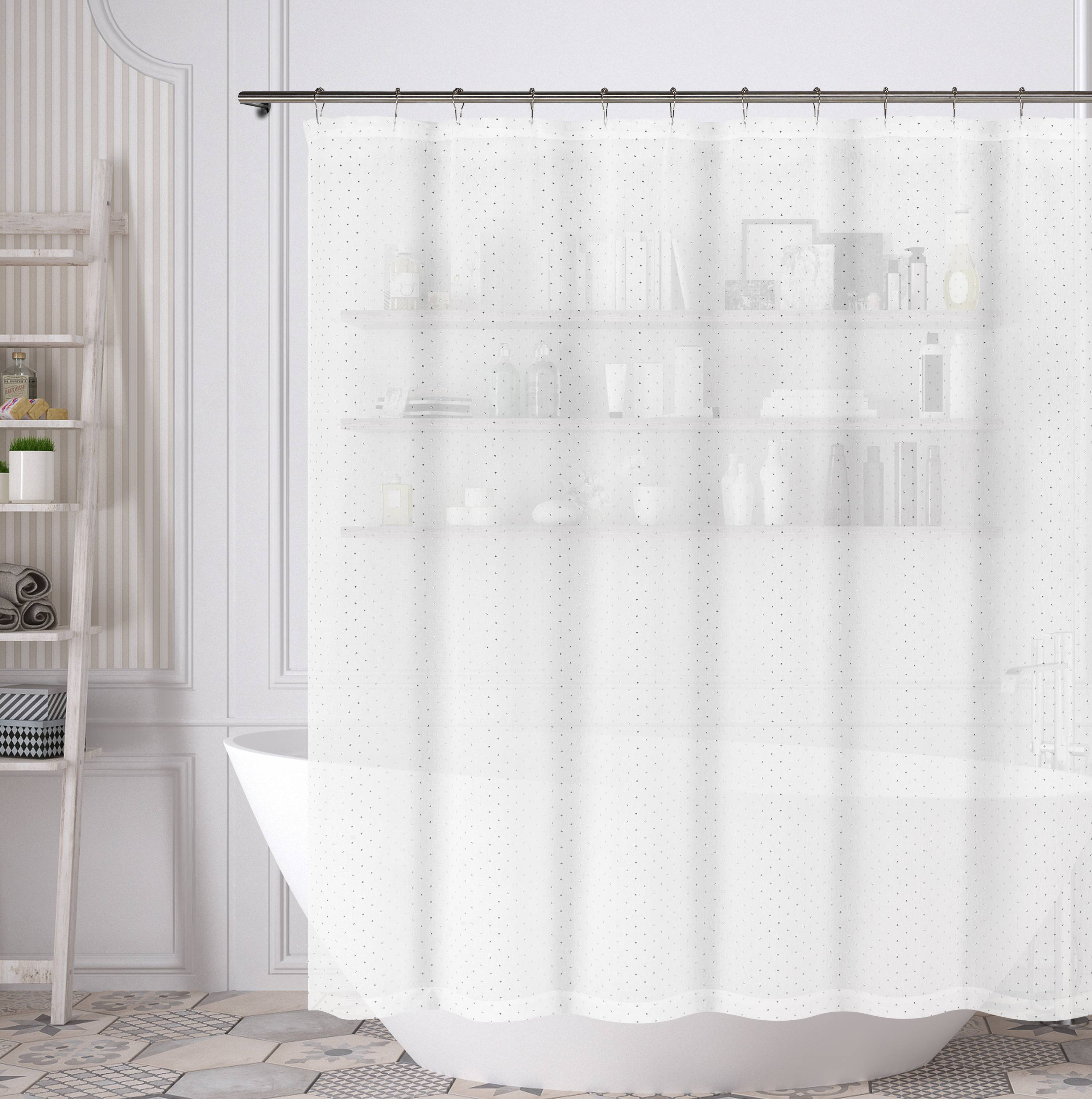 Winston Porter Sterling Solid Color Single Shower Curtain Wayfair
