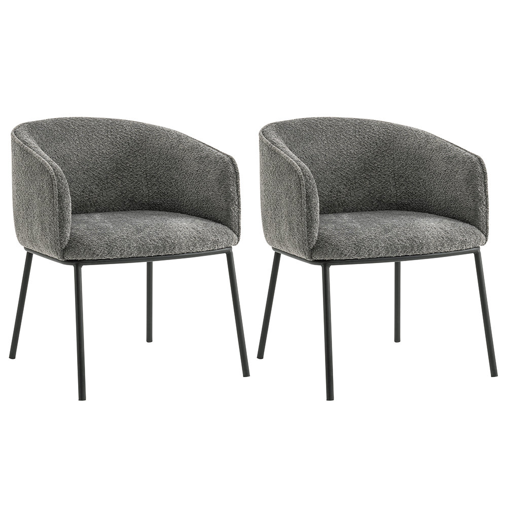 Corrigan Studio® Omak Dining Accent Arm Barrel Chair & Reviews | Wayfair