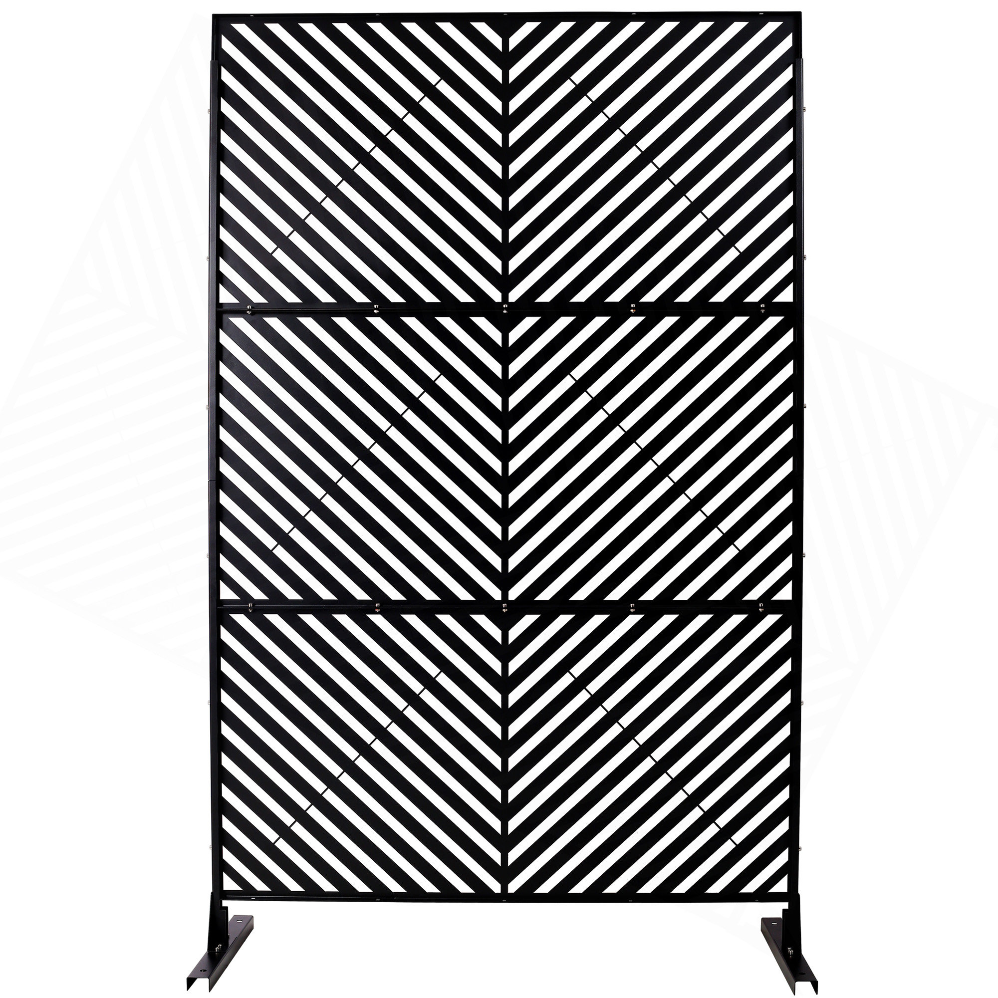 Brayden Studio® Outdoor & Indoor Privacy Screen Metal Privacy Screen 76 ...