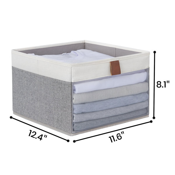 Rebrilliant Fabric Storage Box (Without Lid) & Reviews | Wayfair
