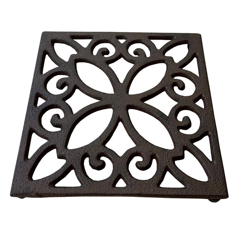 Ophelia & Co. Metal Square 1 Piece Trivet | Wayfair.co.uk