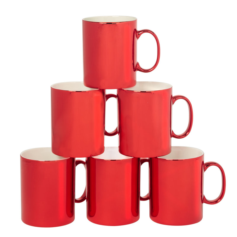 Certified International Holiday Set of 6 Mugs | Wayfair