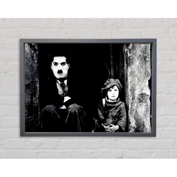 Bright Star Charlie Chaplin The Kid - Single Picture Frame Print on ...