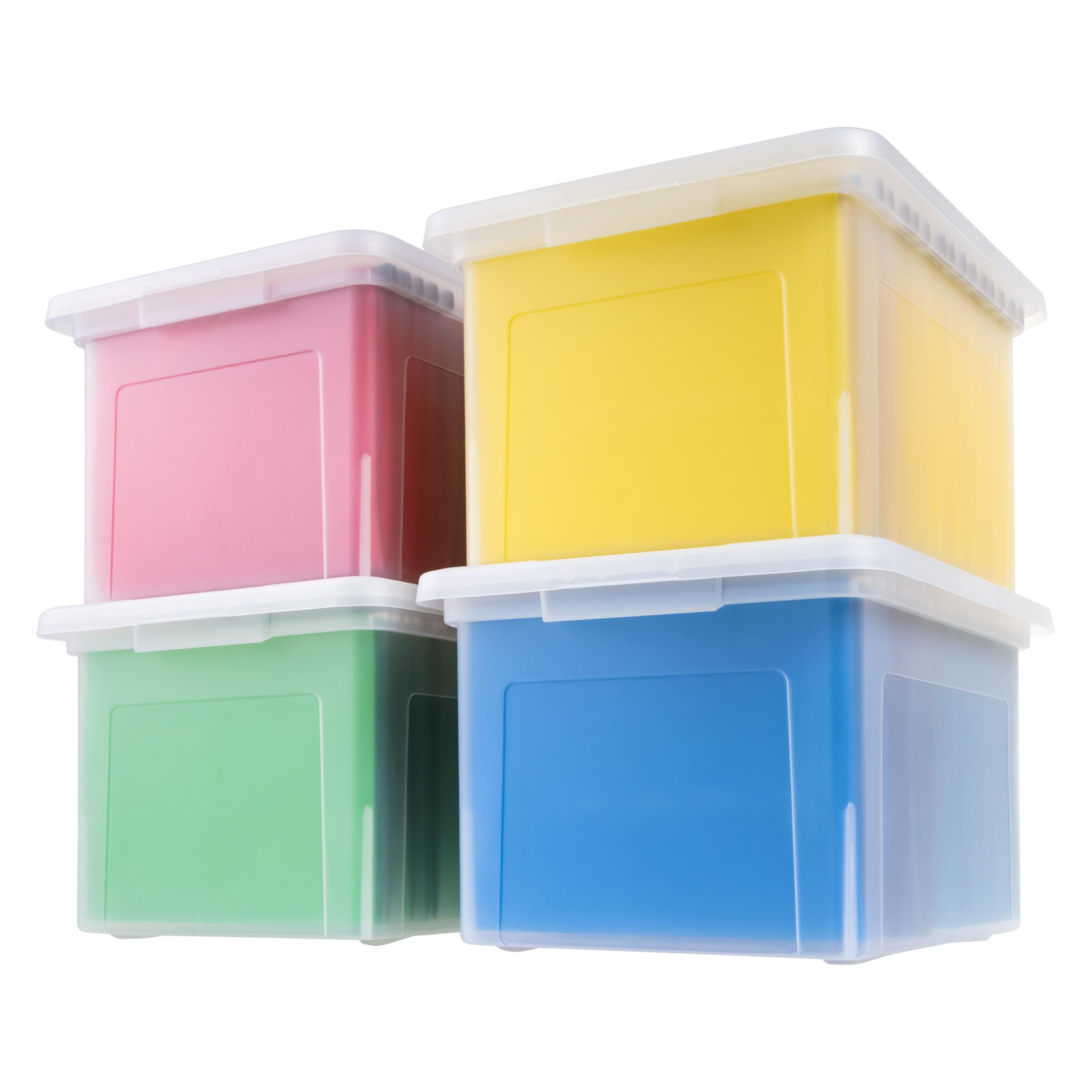 UNIVERSAL WINDOW SOLUTIONS File Box Plastic File Organizer For Letter ...