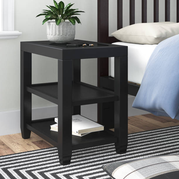 Wade Logan® Arystan Frame End Table with Storage & Reviews | Wayfair