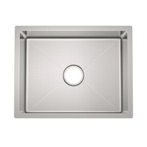Proflo 18'' L Undermount Single Bowl Stainless Steel Kitchen Sink | Wayfair