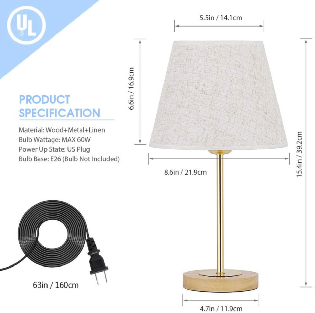 Mercer41 Milbrandt 15.4" Brown Table Lamp Set & Reviews | Wayfair