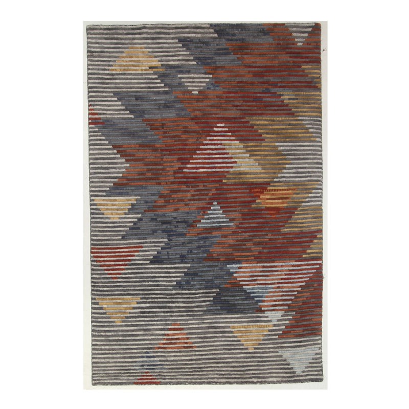 String Matter Rectangle 5'1" X 7'11" Area Rug | Wayfair