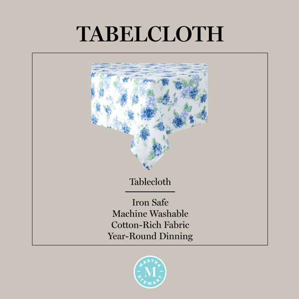 Martha Stewart Amber Floral Tablecloth Single Pack & Reviews | Wayfair