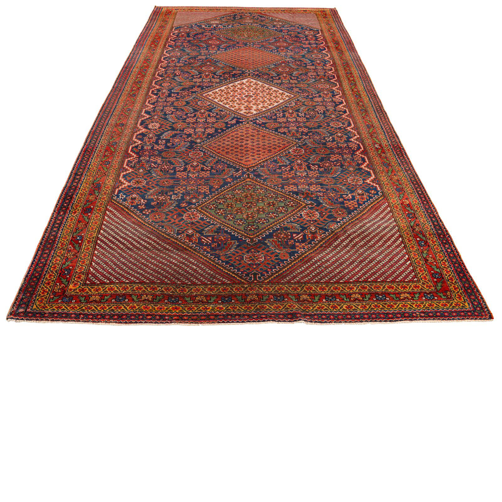 Home and Rugs One-of-a-Kind 6'11'' x 15'4'' 1990s Area Rug in Red | Wayfair