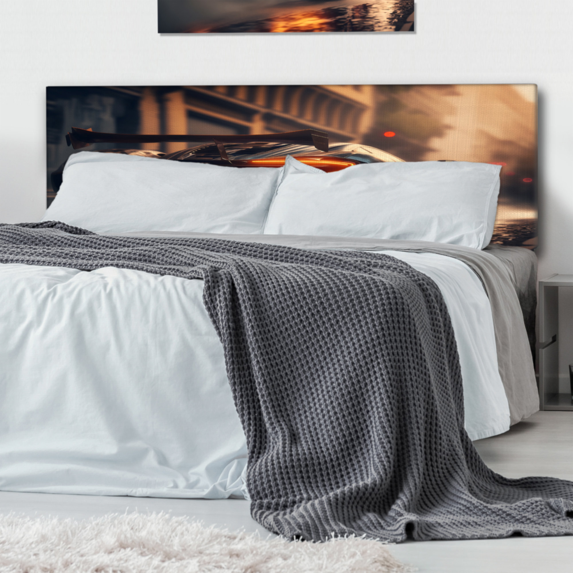 House of Hampton Kavilash - Cars Race Car Upholstery Panel Headboard ...