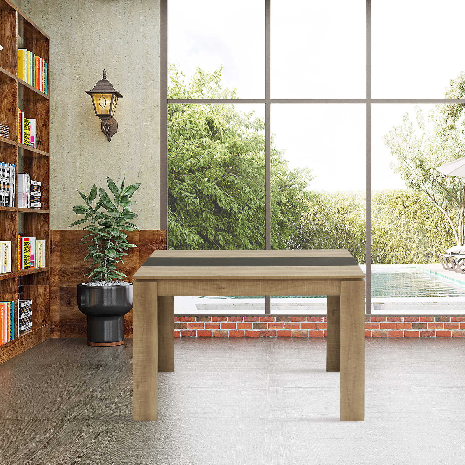 Alpen Home Lapithos Rectangular Dining Table | Wayfair.co.uk