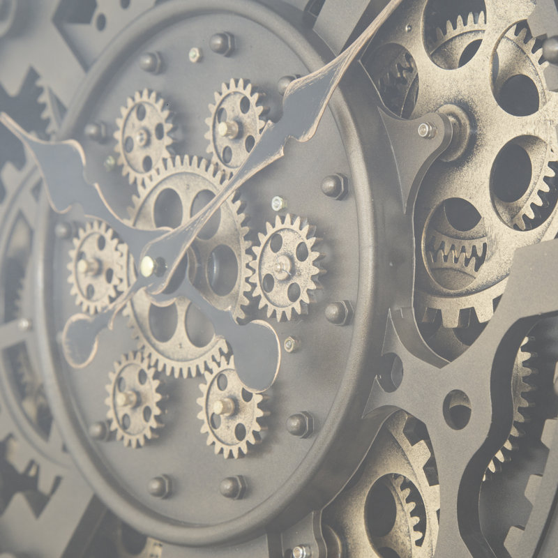 17 Stories Valencia 17.13" Wall Clock | Wayfair