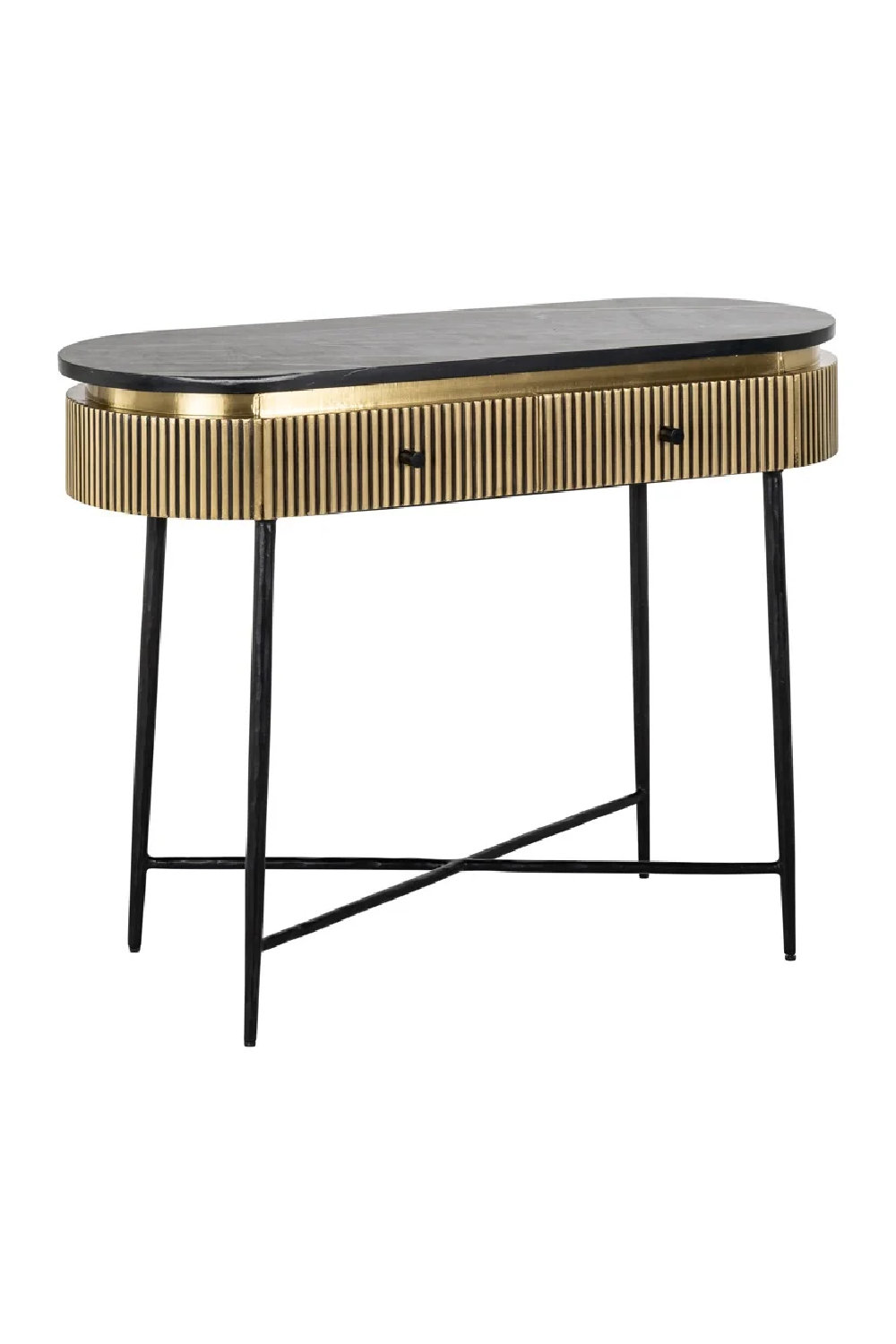 OROA Console Table 39'' Marble Top Console Table | Wayfair