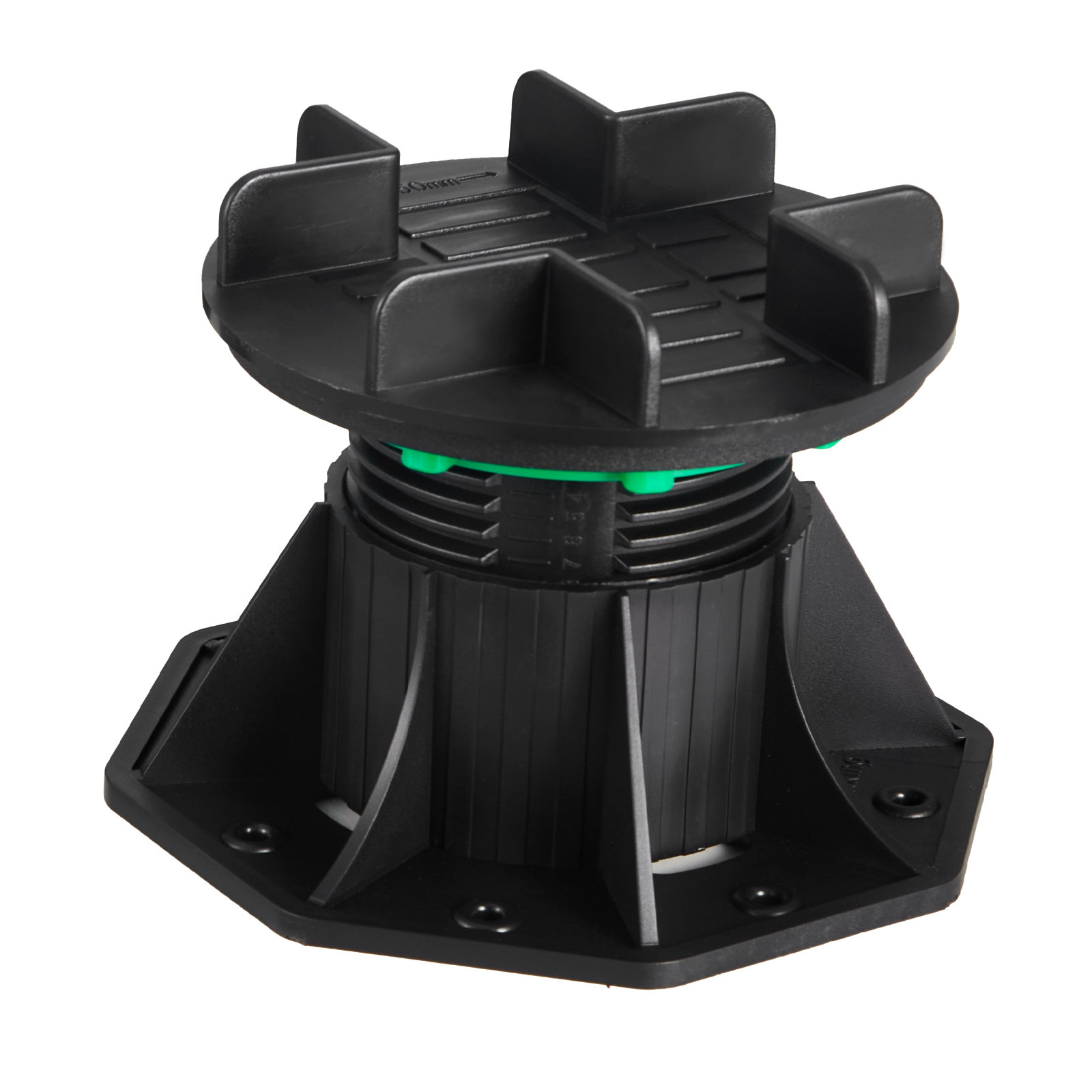 Stellweilan Tessberg 8 Pcs Adjustable Deck Support Pedestal Deck ...