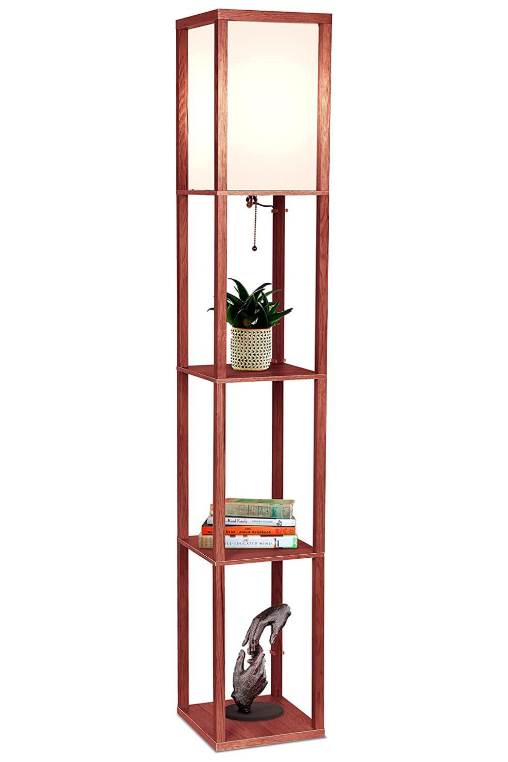 Ebern Designs Laythan 63" Column Floor Lamp | Wayfair