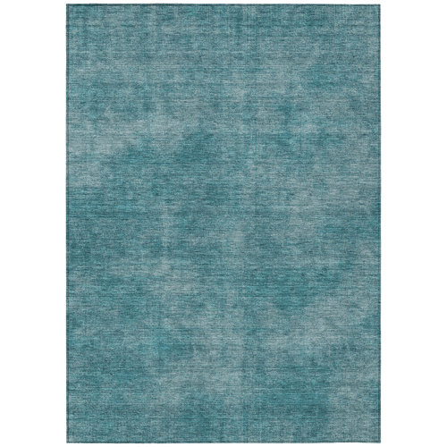 Teal Outdoor Rugs You'll Love | Wayfair