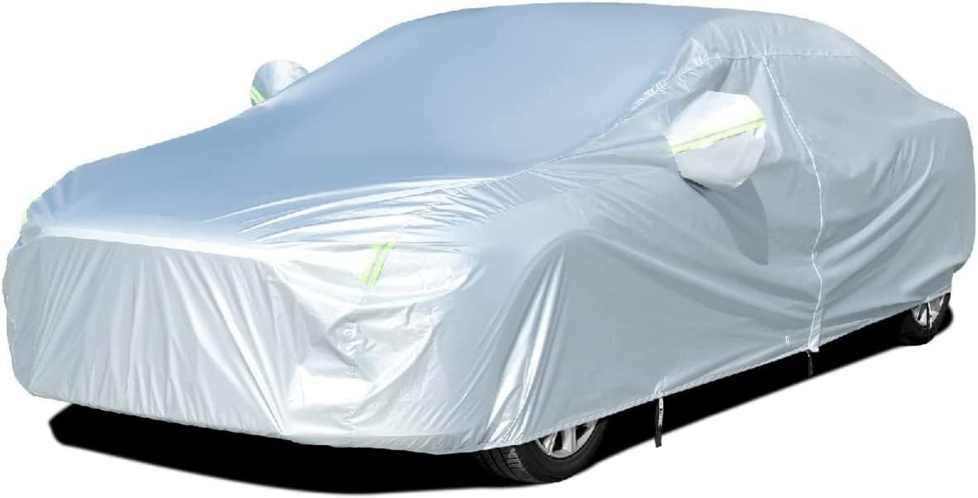 UNIVERSAL WINDOW SOLUTIONS 15-Layer Car Cover Waterproof All Weather ...