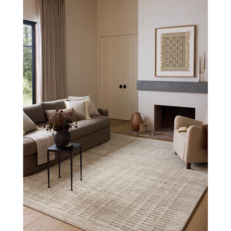 Amber Lewis x Loloi Monty Ivory / Beige Area Rug & Reviews | AllModern