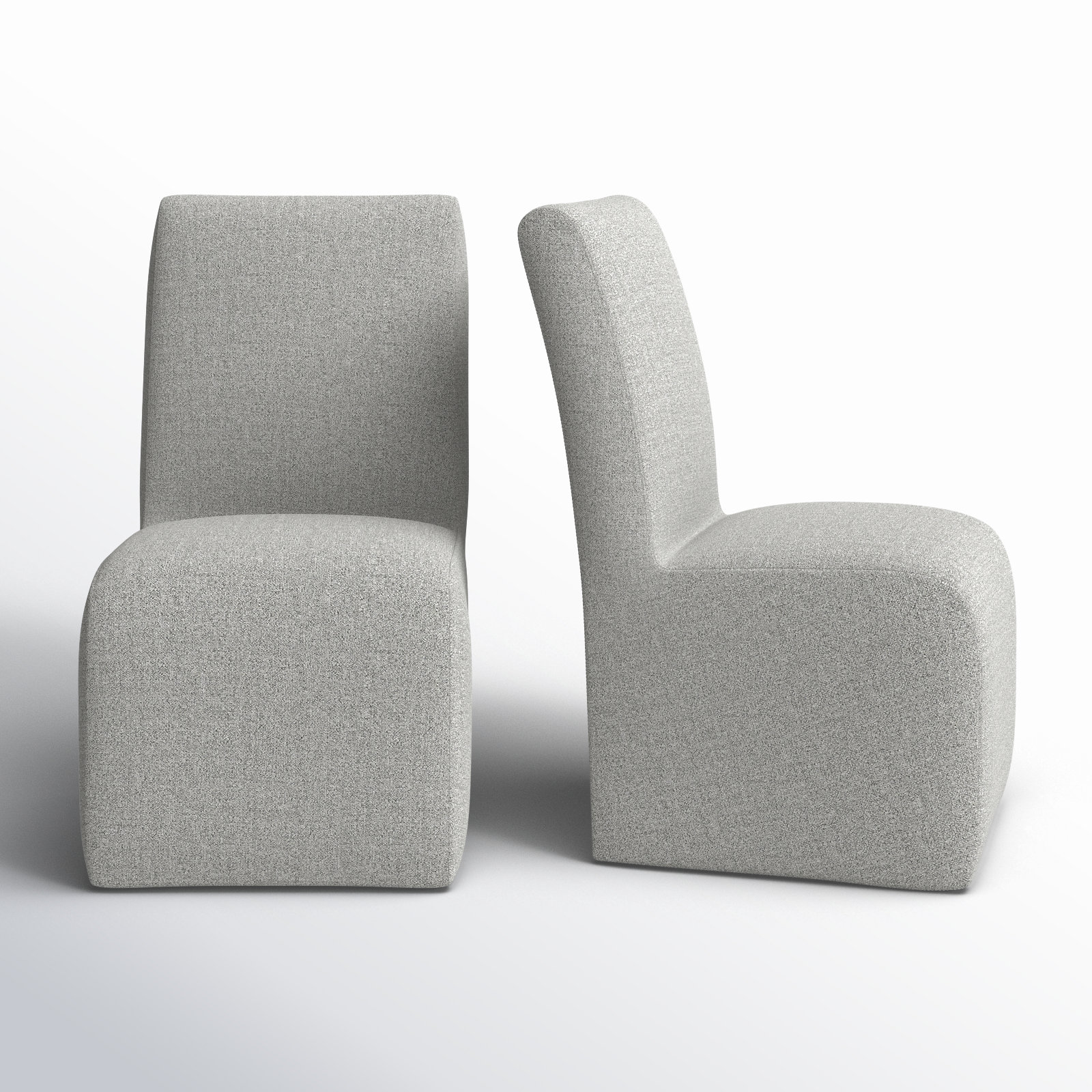 Joss & Main Sinclair Upholstered Dining Chair in Gray & Reviews | Wayfair