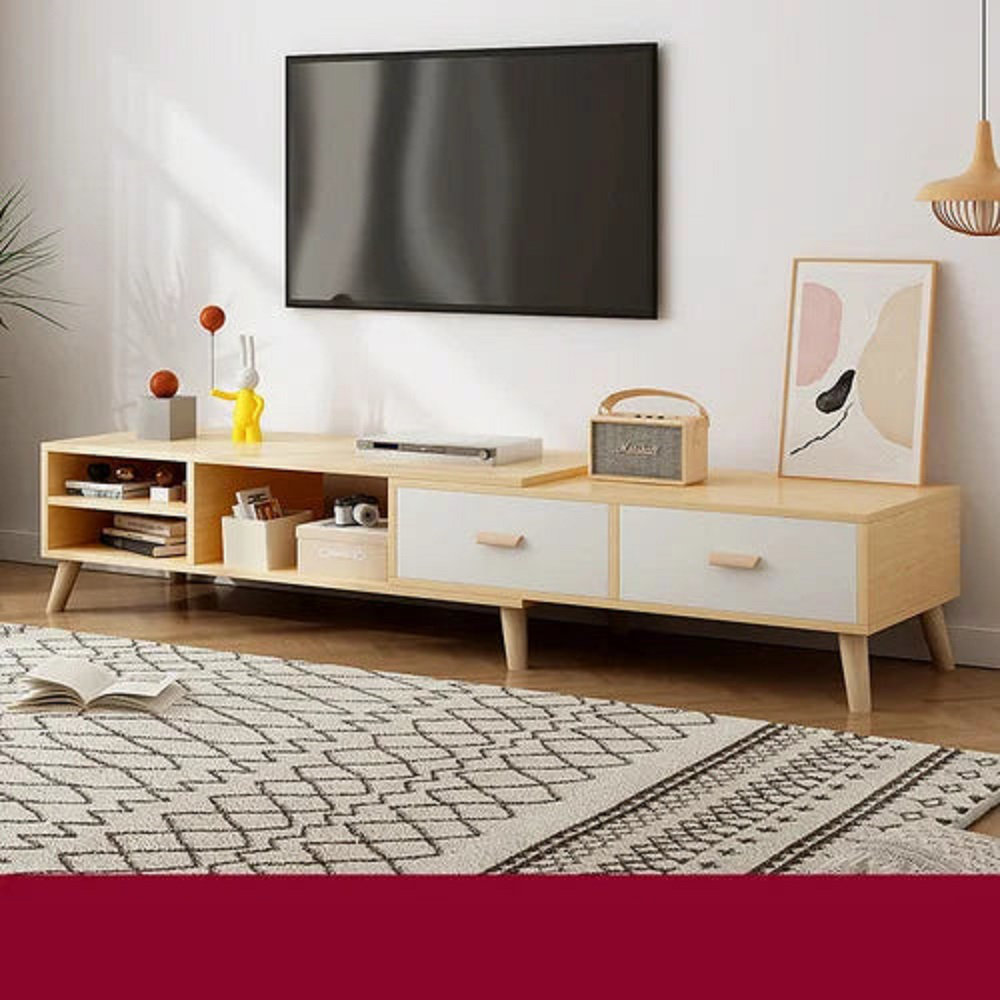 Corrigan Studio® Luxury Living Room TV Stands Mobile Girl Console Table ...