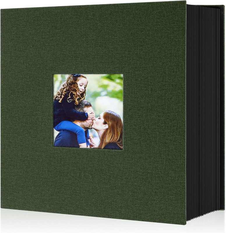 Minoky Photo Album 4x6 600 Pockets Photos, Linen Cover Large Picture ...