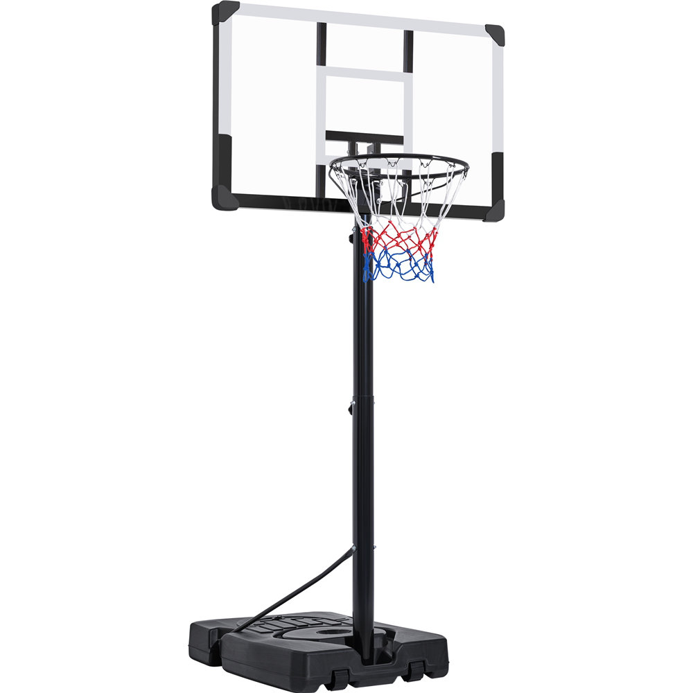Yaheetech Portable Basketball Hoop System For Indoor/Outdoor Use ...