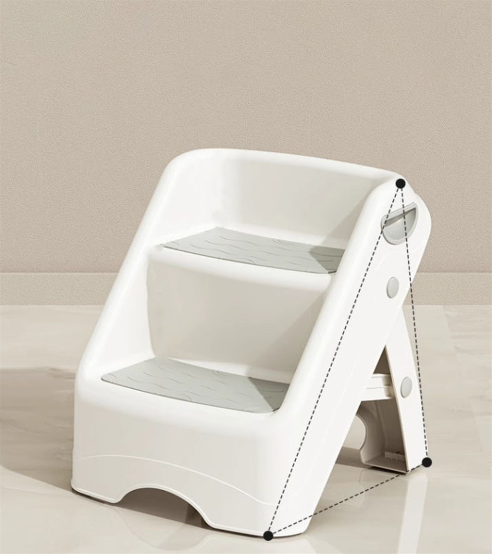 Tucker Murphy Pet™ Foldable Plastic Pet Stairs | Wayfair