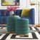 TOV Slashed Velvet Ottoman & Reviews | Wayfair