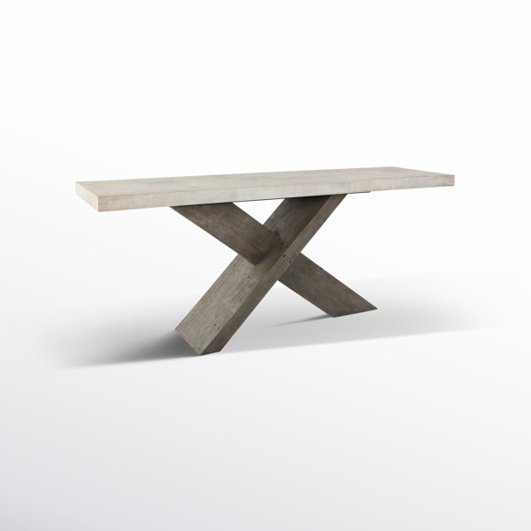 X & Cross Leg Console Tables You'll Love | Wayfair