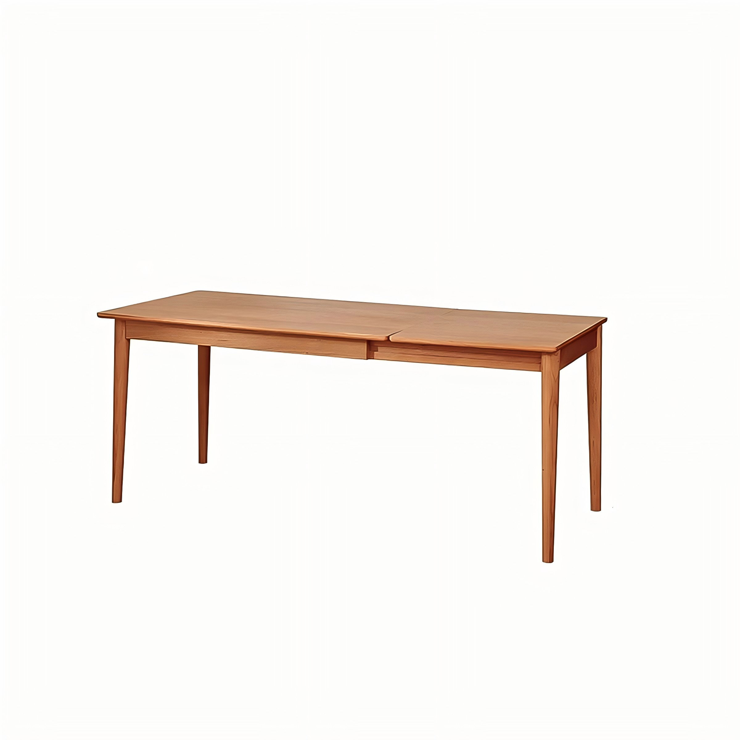 Gracie Oaks 47.24"Rectangular Solid Oak Extendable Dining Table ...