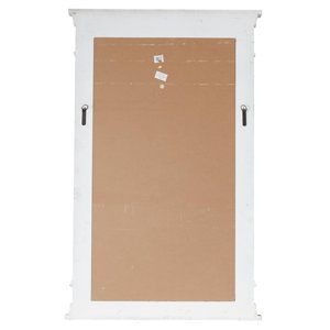 Ophelia & Co. Karlstad Cream Wood Vintage Scrolled Window Pane Room ...