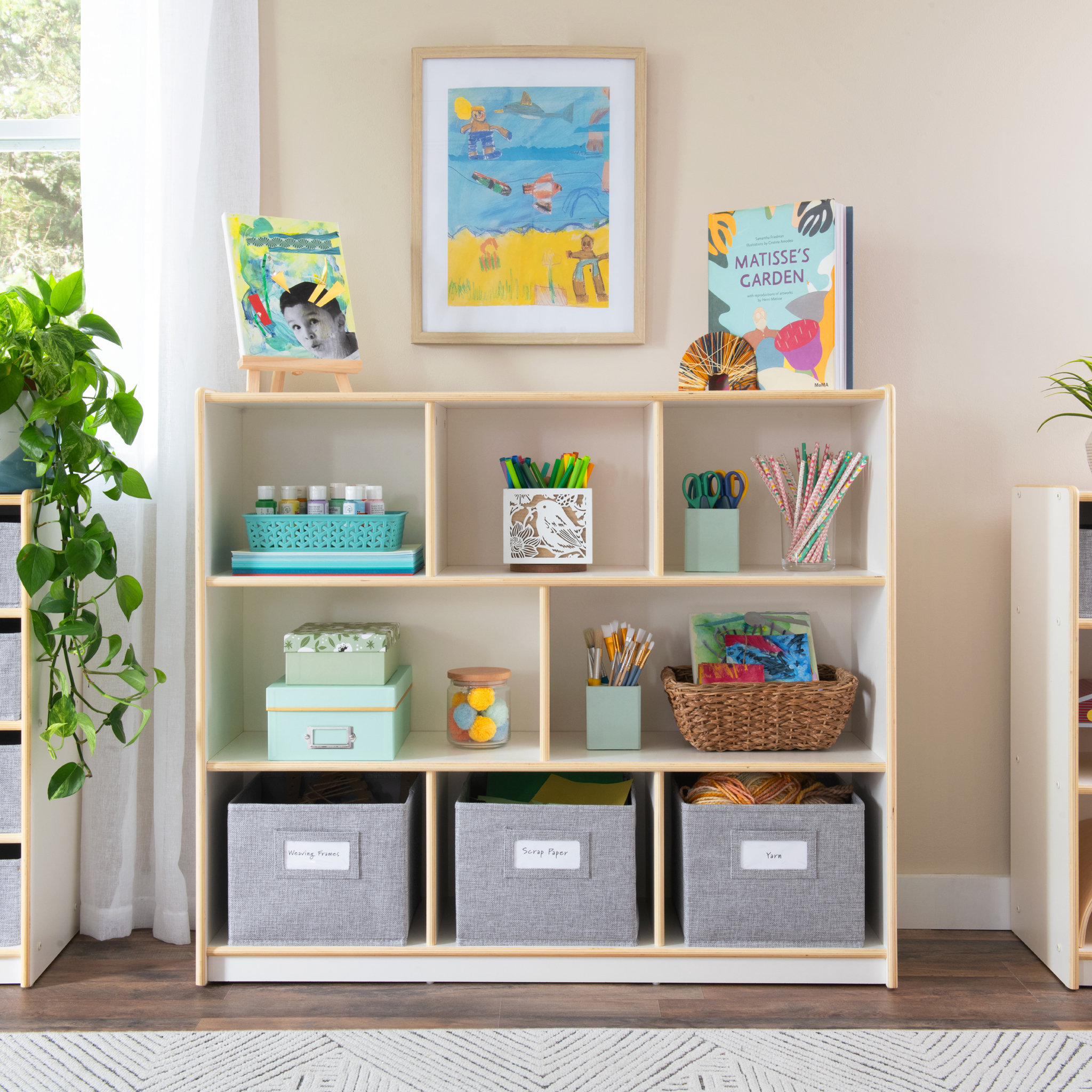 Guidecraft EdQ Essentials 3-Shelf Compartment Storage & Reviews ...