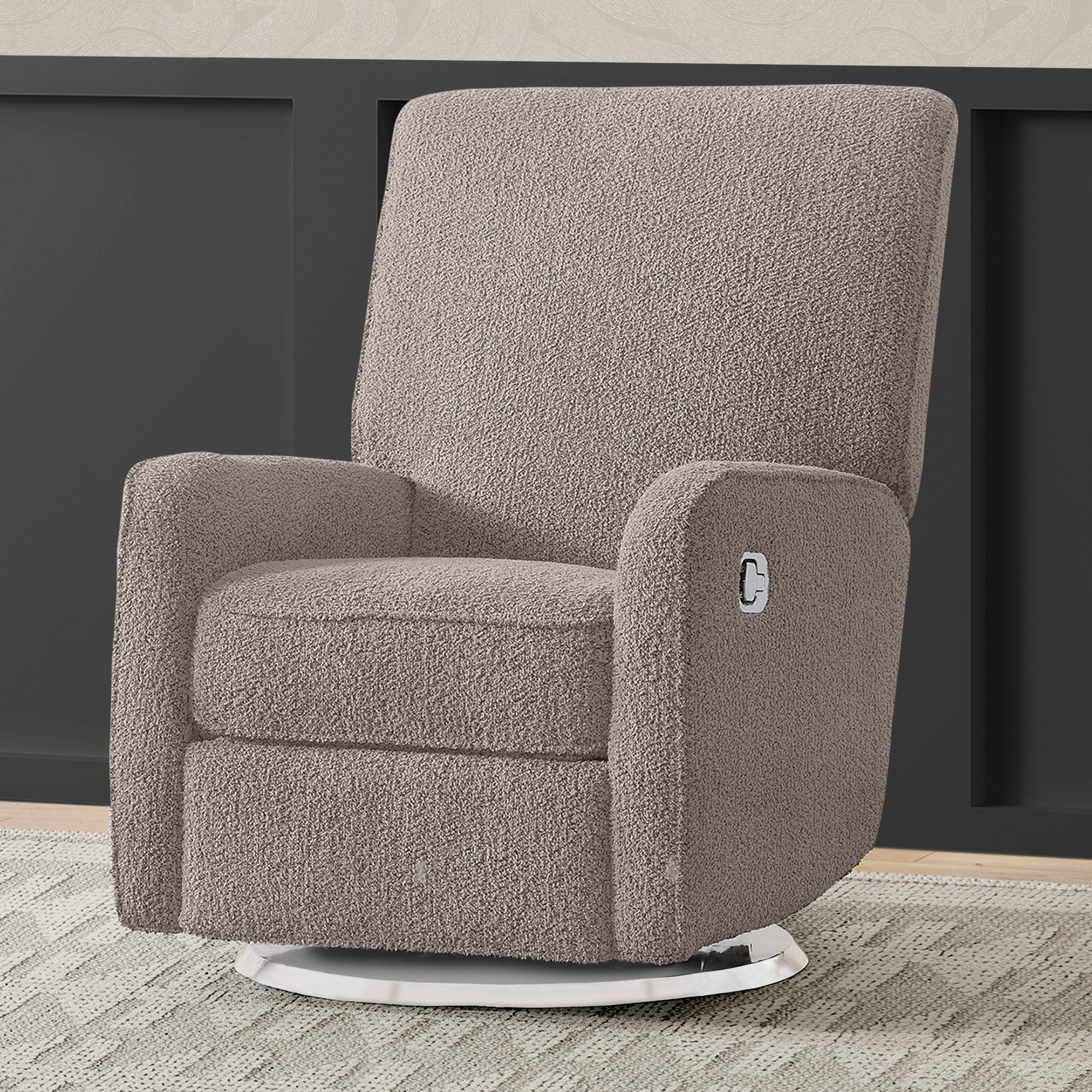 Delta Children Nest Nursery Swivel Recliner, Java & Reviews | Wayfair