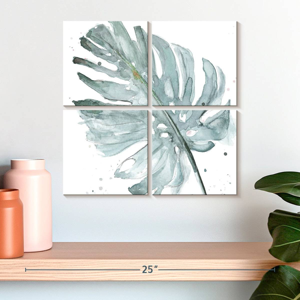 Lark Manor™ Harnek Palma Azul Square II | Wayfair