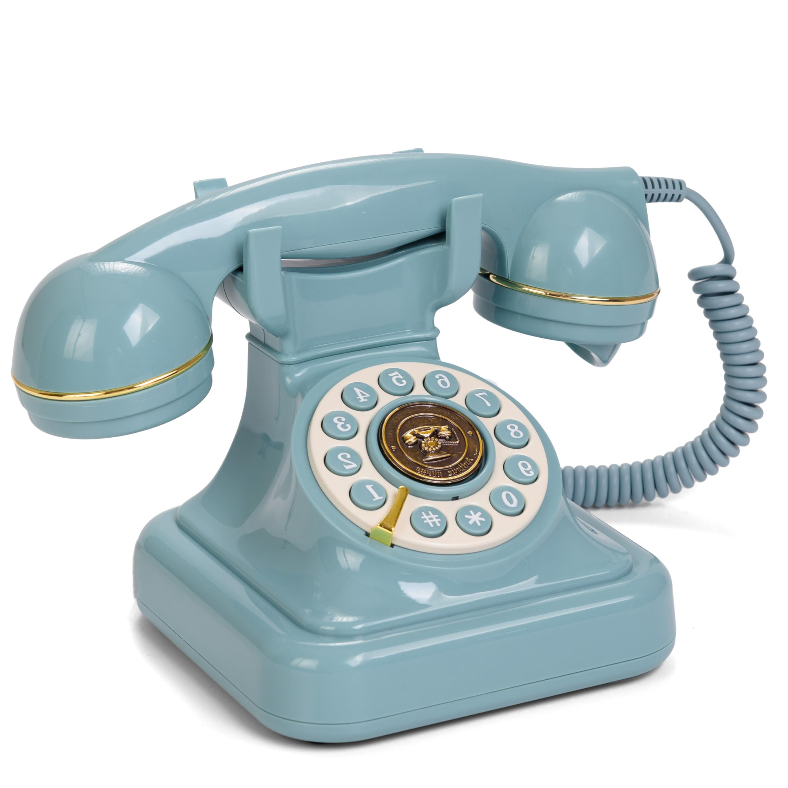 Corrigan Studio® Retro 1960s Corded Landline Phone with Redial Function ...