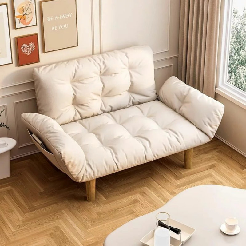 Ebern Designs Loutricia 61-inch French light luxury warm color youth ...