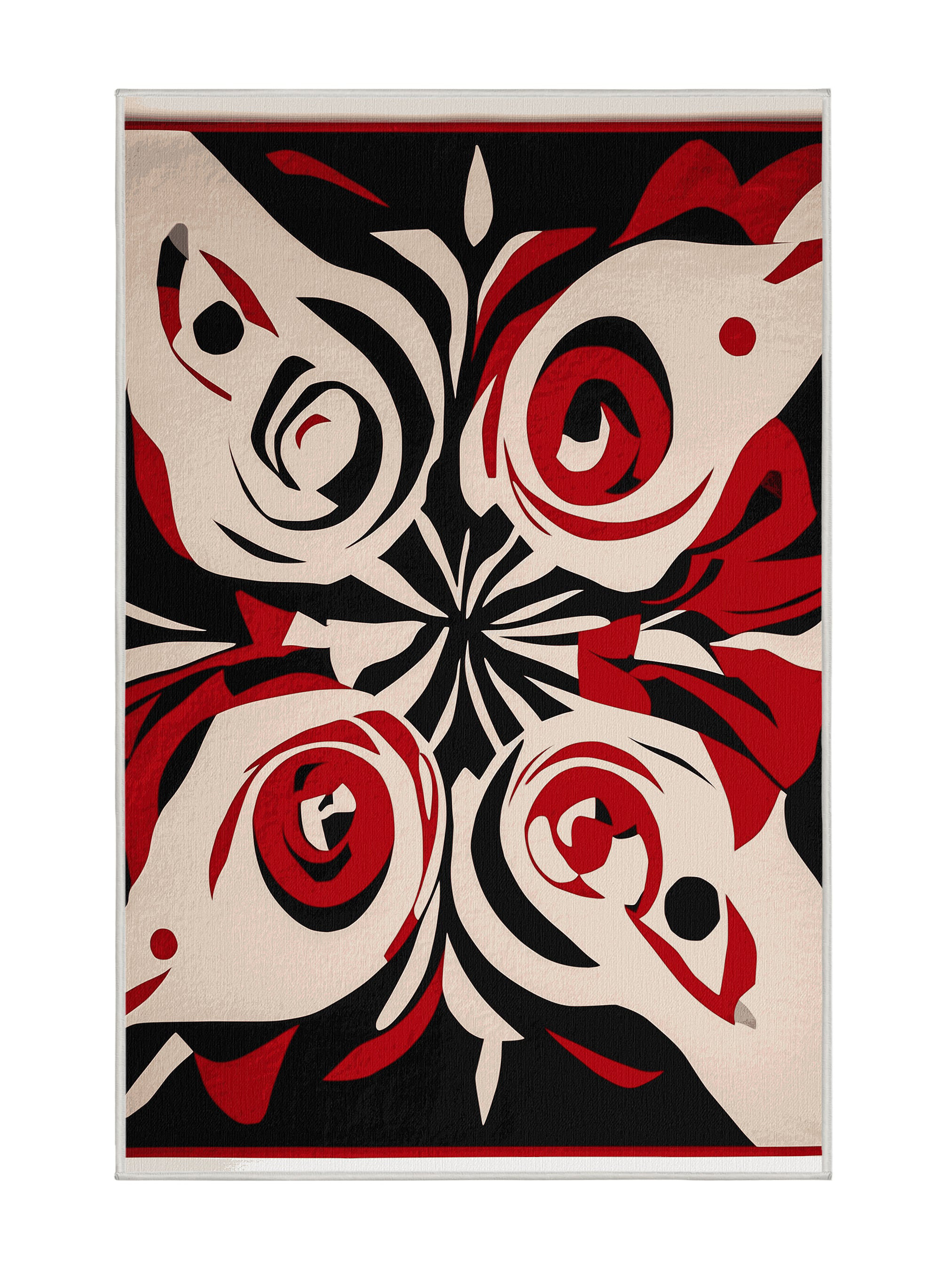 Wrought Studio™ Sinister Whirl Rug | Wayfair