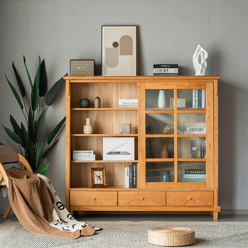 Winston Porter Nordic style home bookcase | Wayfair