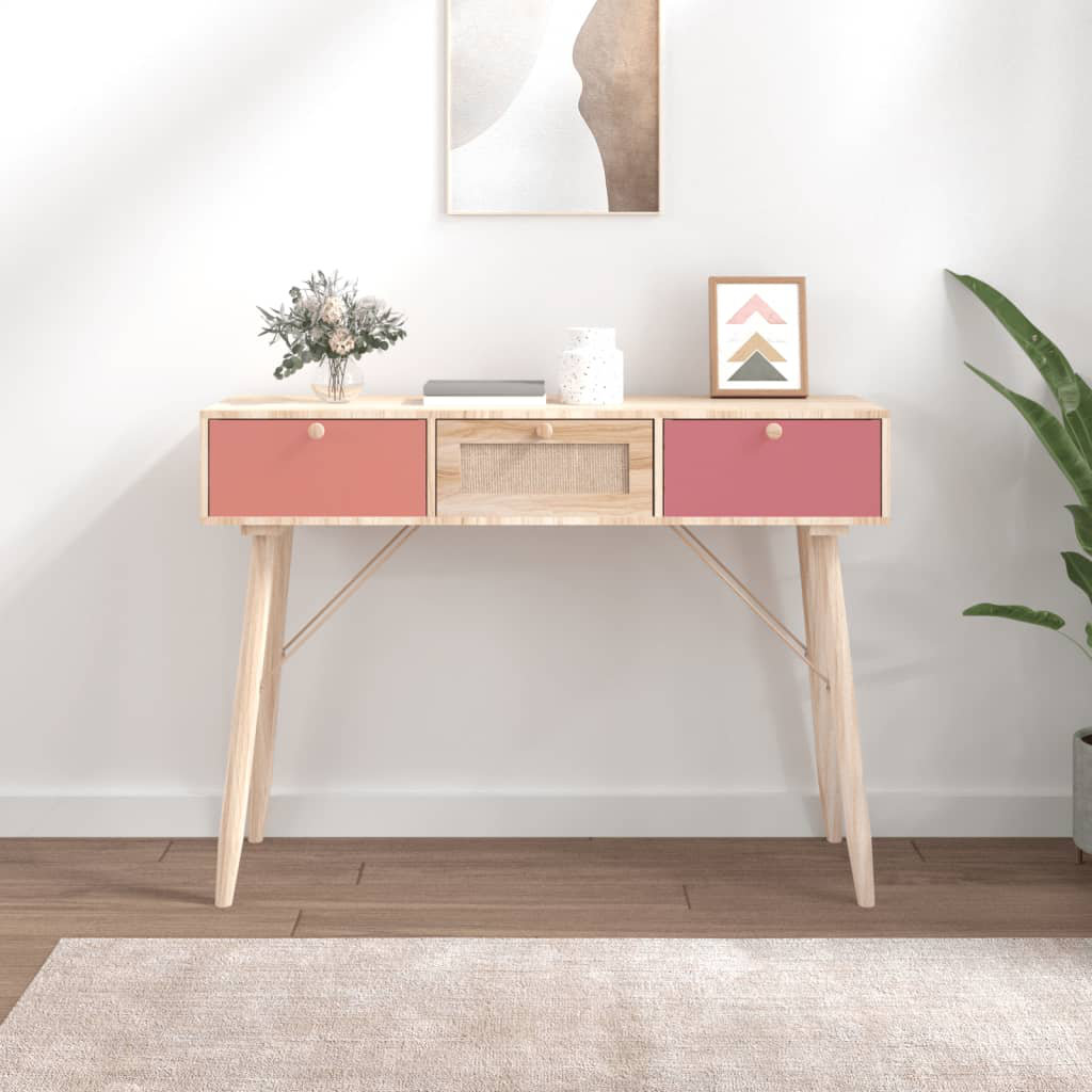 Fjørde & Co Epps Console Table with Drawers 105x30x75 cm Engineered ...