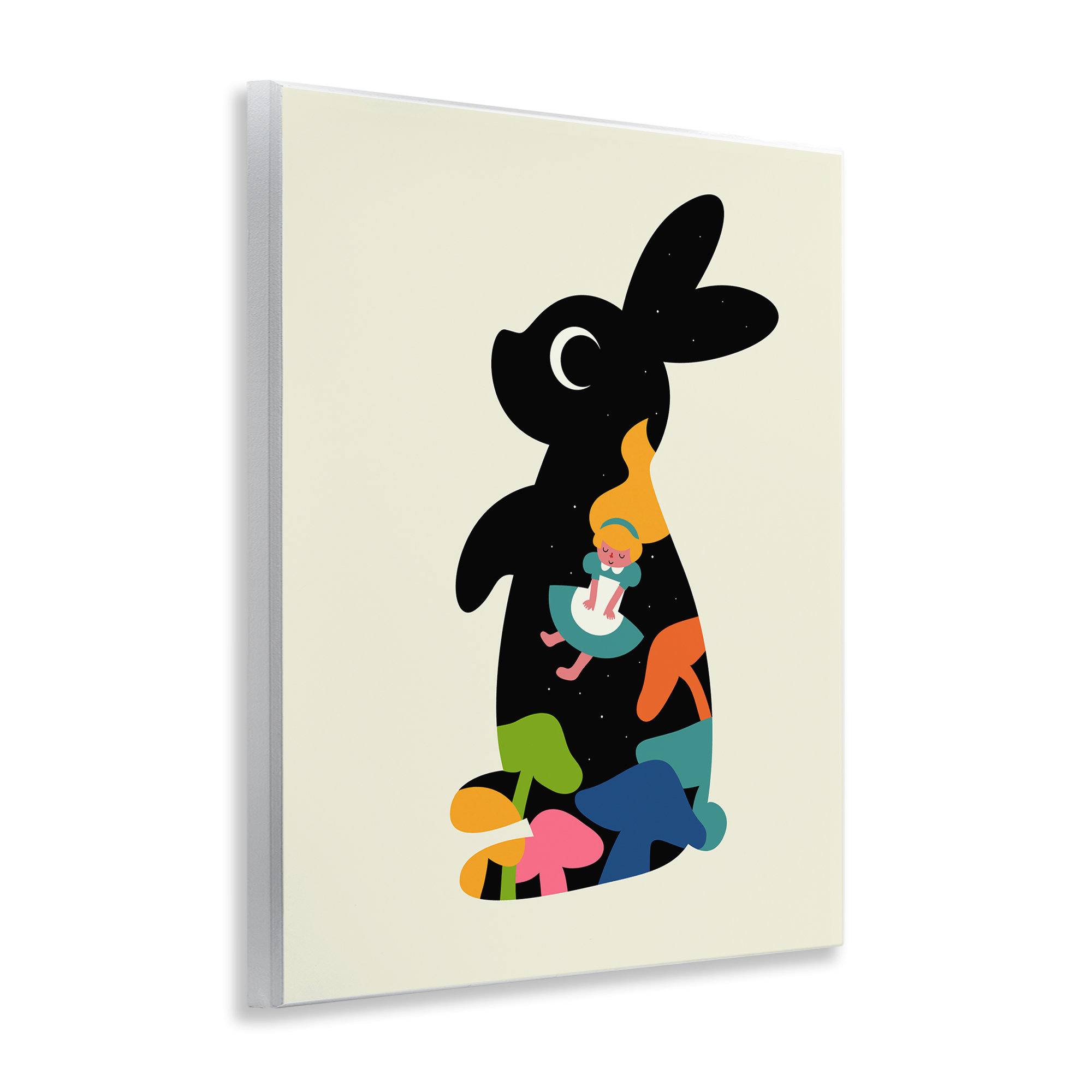 Zoomie Kids Alice Storey Themed Rabbit Wall Plaque Art, design by Andy ...