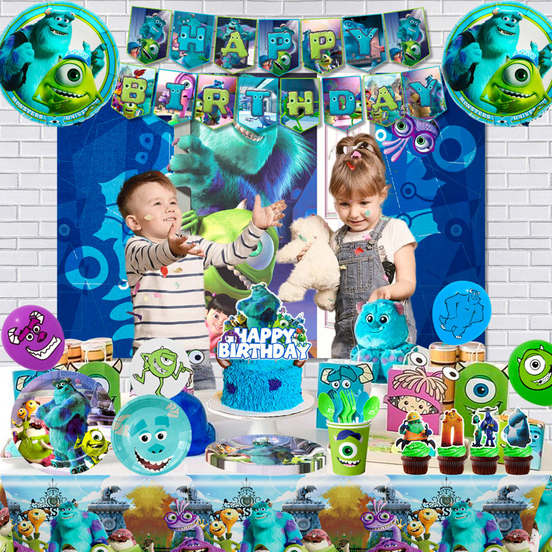 Breakwater Bay Monsters Inc Birthday Decorations | Wayfair