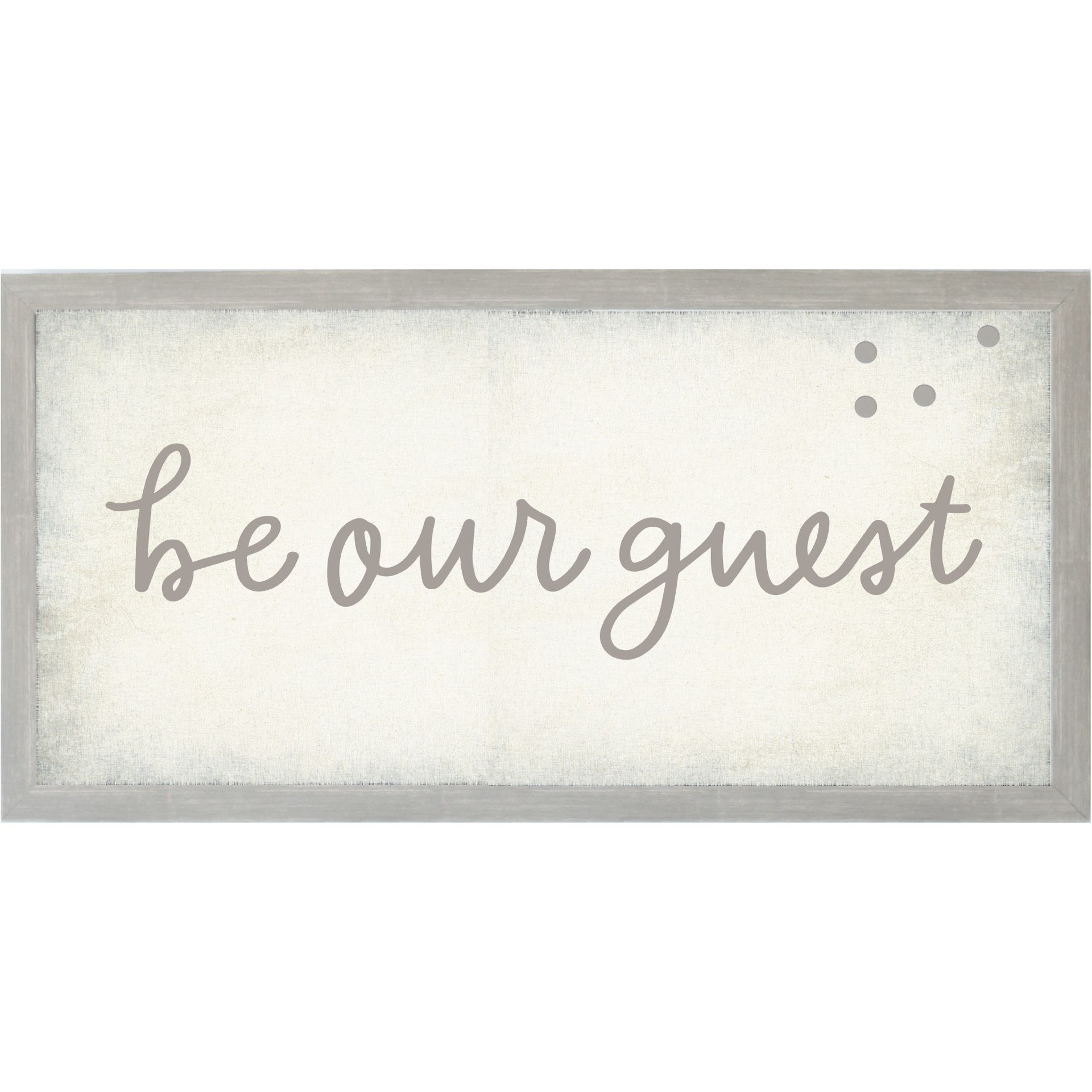 Winston Porter Be Our Guest Wall Mounted Magnetic Board & Reviews | Wayfair