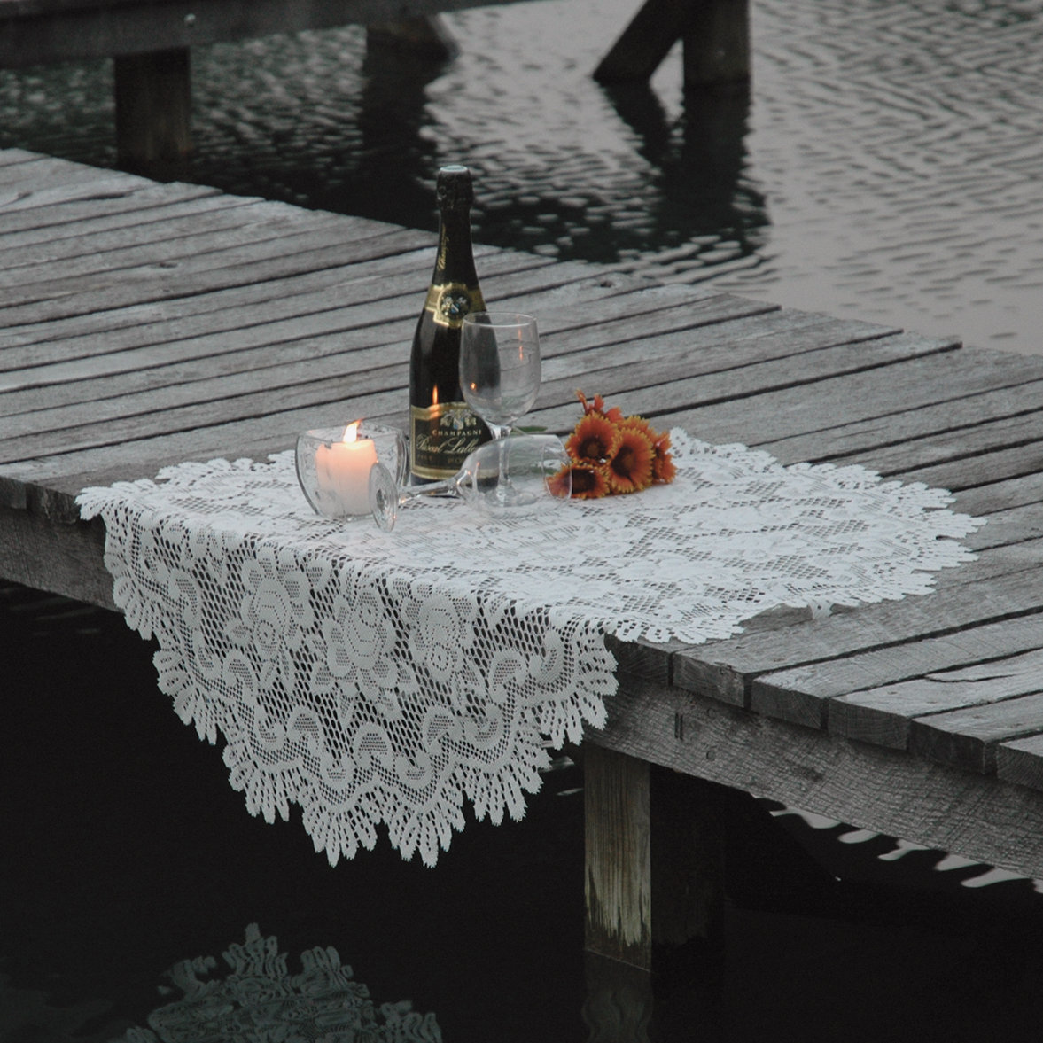 Ophelia & Co. Kreider Floral Round Table Topper & Reviews | Wayfair