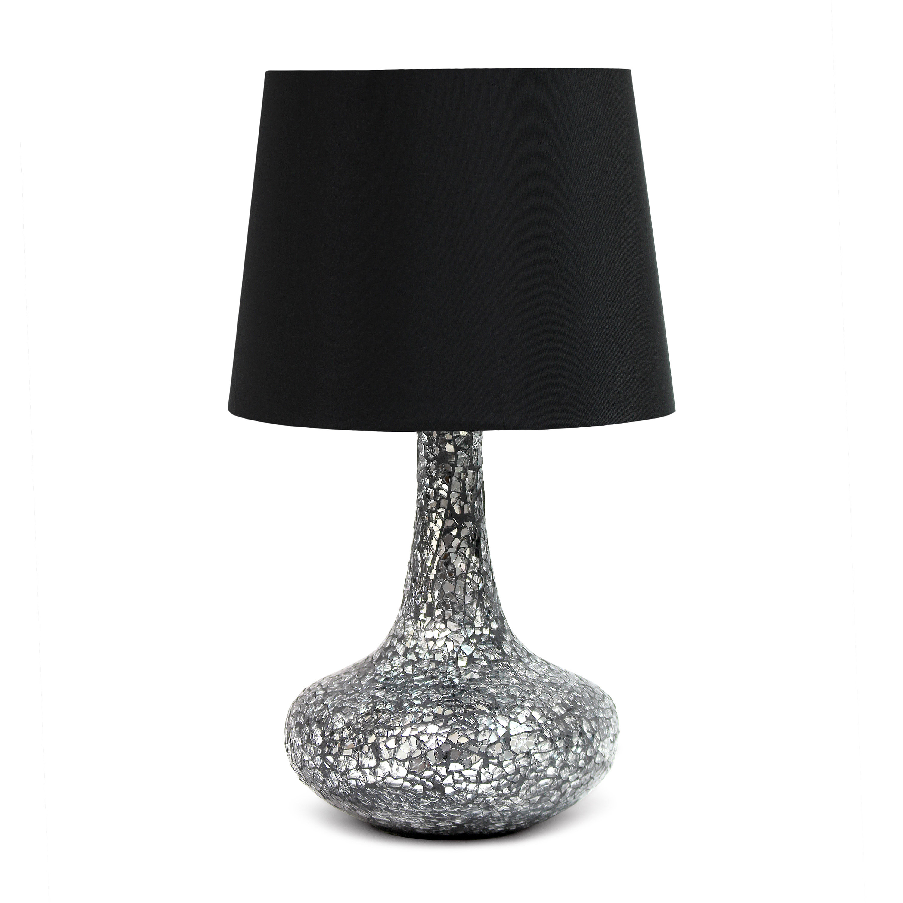 Mercer41 Simple Designs 14.17" Coloured Glass Fusion Montage Table Lamp ...